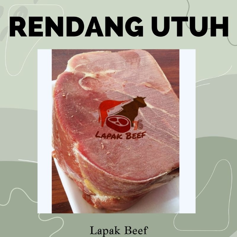Jual DAGING RENDANG UTUH KEMASAN 1KG | Shopee Indonesia