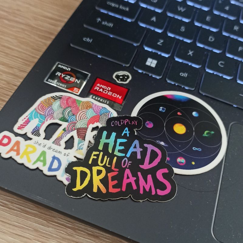 Jual COLDPLAY STICKER PACK (30pcs) - STICKER LAPTOP HP | Shopee Indonesia