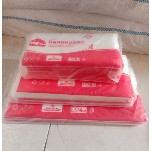 Jual PE BANGKUANG { isi 5 bks } 10x20 (¼kg) - 12x25 {½kg} - 15x30 {1kg ...