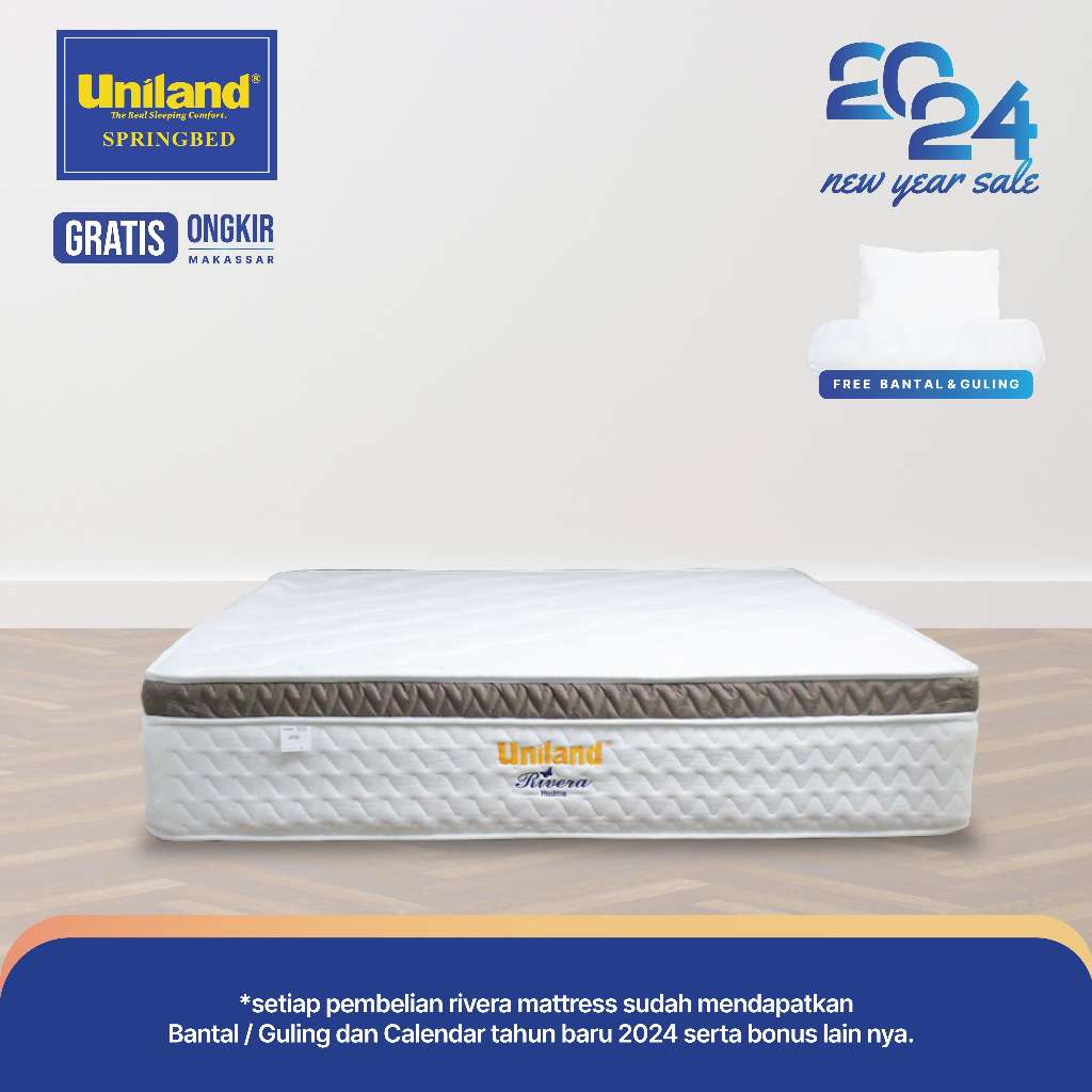 Jual Uniland Springbed Rivera Plushtop Hanya Kasur | Shopee Indonesia