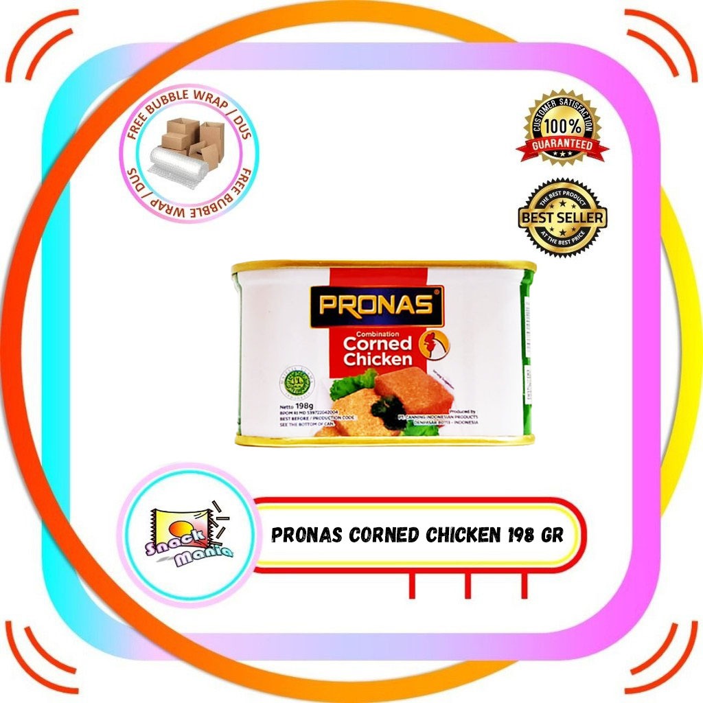 Jual Pronas Chicken Luncheon Ham Daging Ayam ~ 198 gr | Shopee Indonesia
