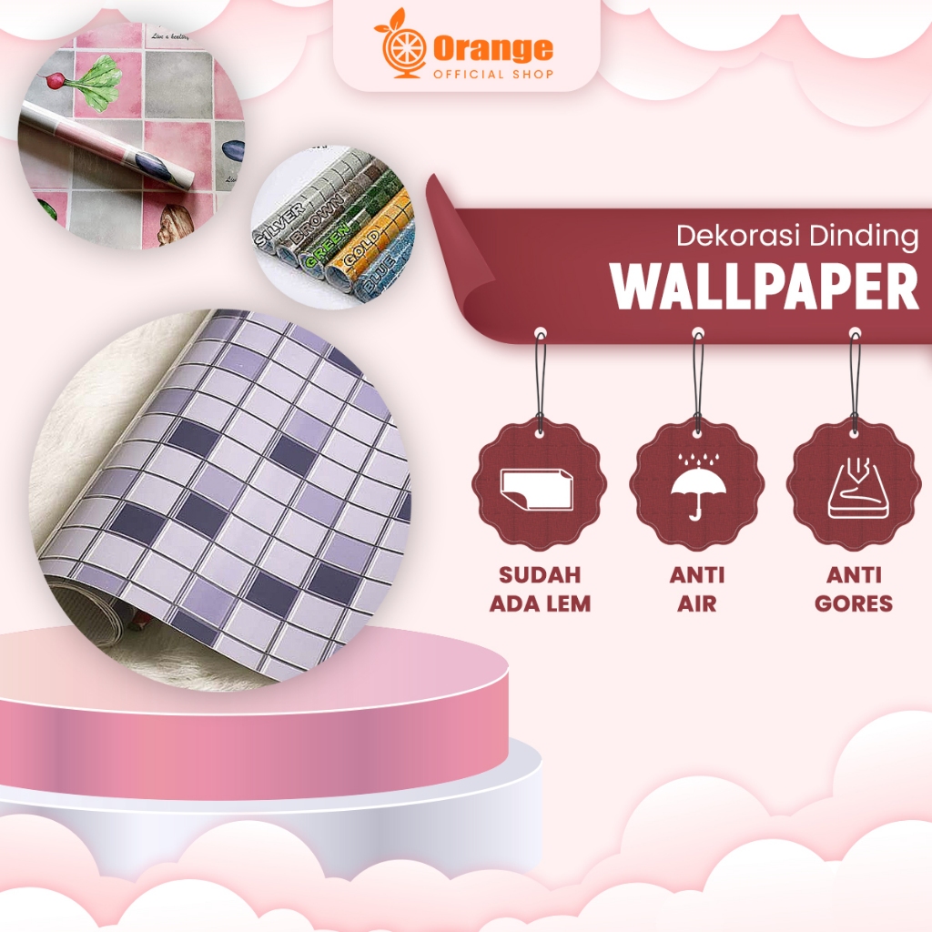 Jual Sticker Dapur Stiker Kamar Mandi Anti Air Minyak Stiker tahan ...
