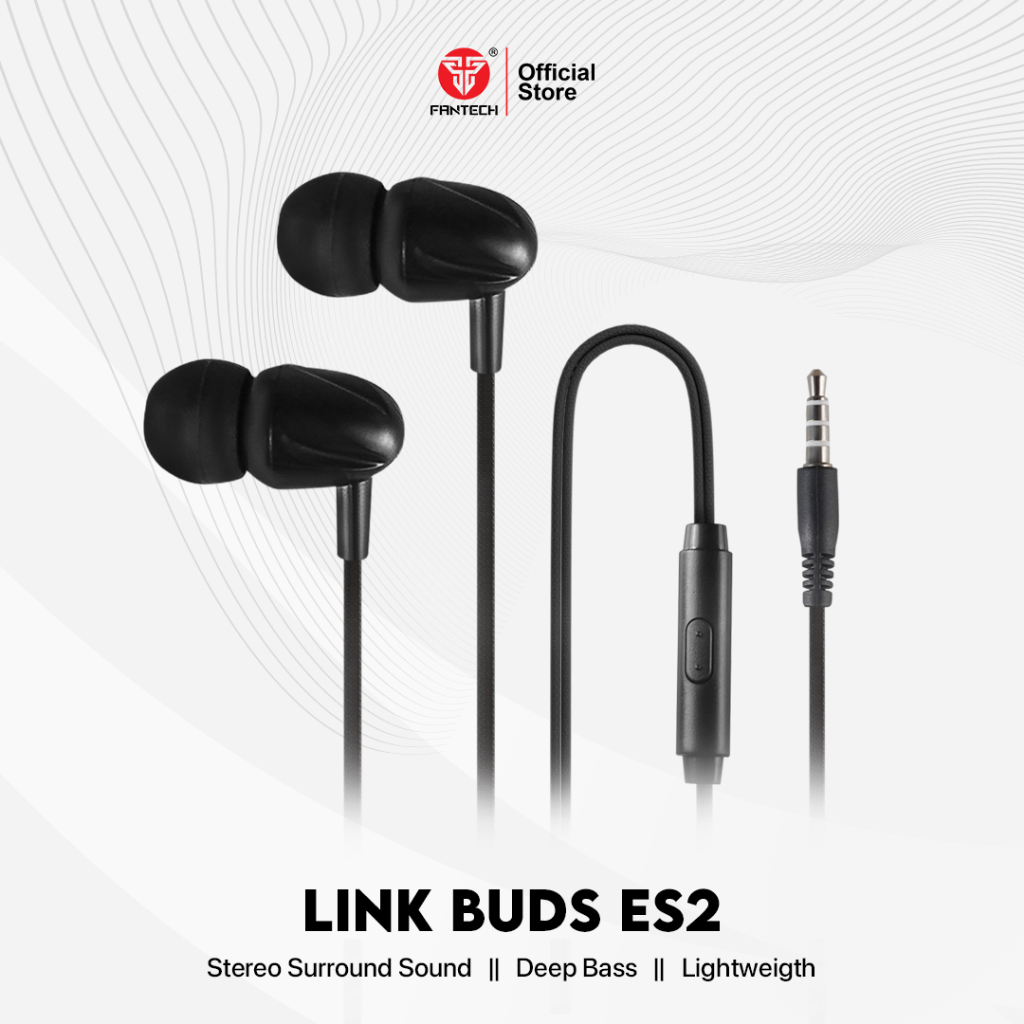 Jual Fantech Earphone Go Wired Earbuds ES1 ES2 ES3 ES4 | Shopee Indonesia