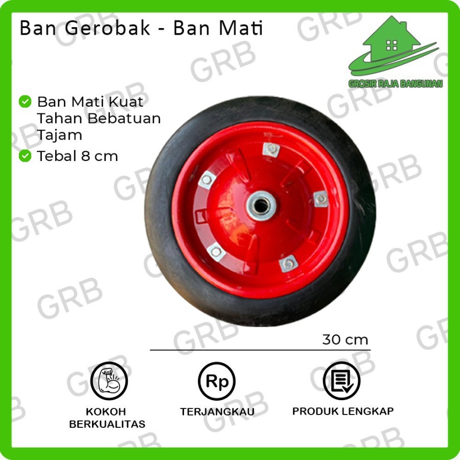 Jual Ban gerobak pasir+Verlag ban mati model ARTCO - BAN MATI | Shopee ...