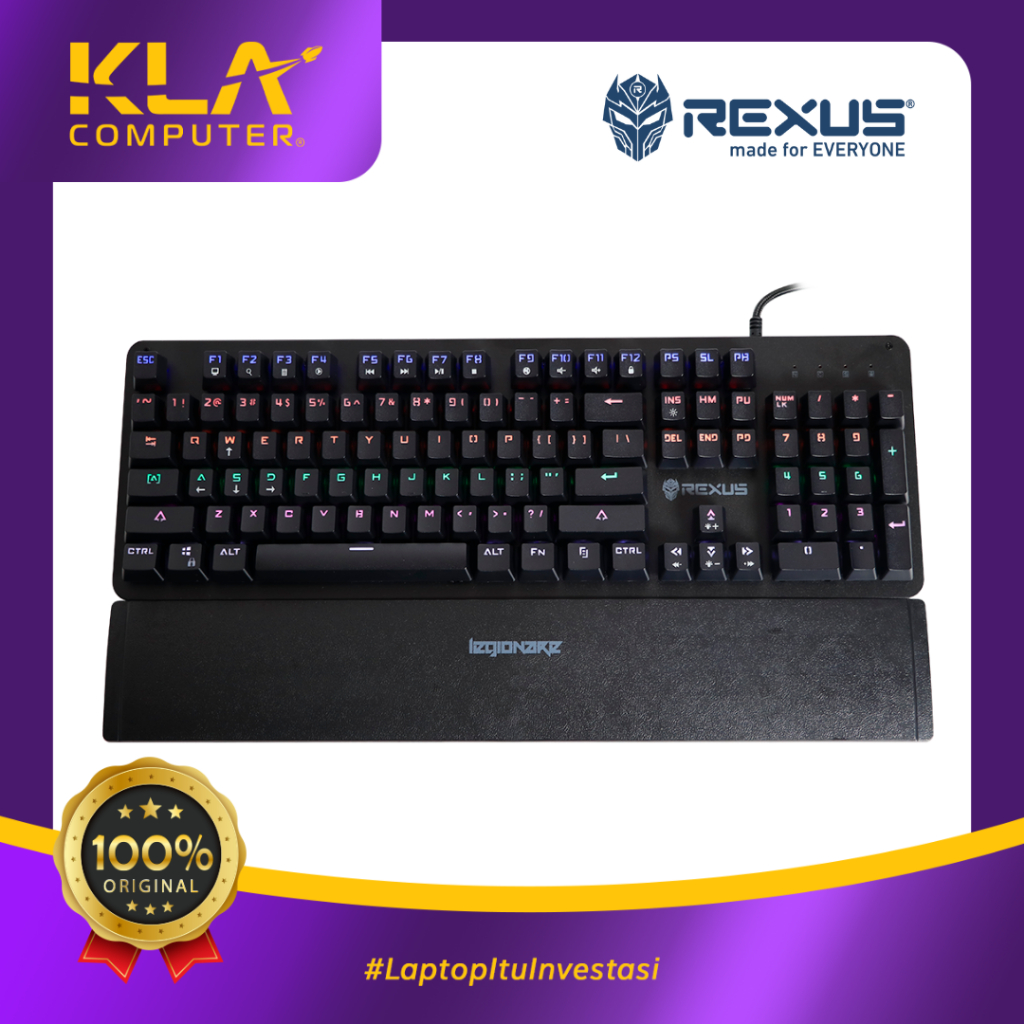 Jual Rexus Legionare MX3.2 Mechanical Gaming Keyboard | Shopee Indonesia