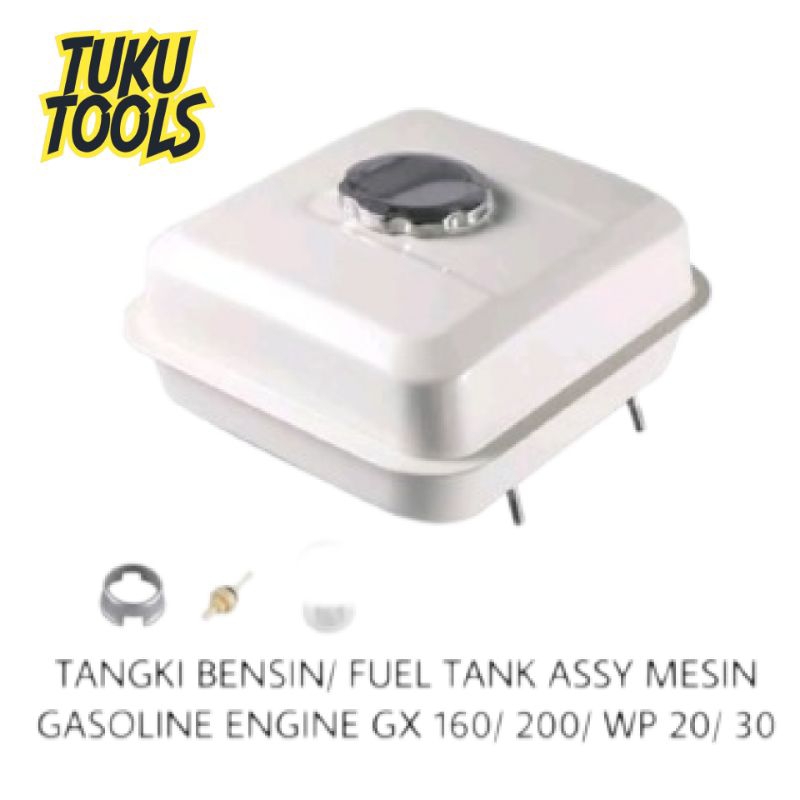 Jual Tangki Bensin Mesin Gx 160 - Gx 200 Full Tank Mesin Gx Penggerak Diesel Alkon Pompa Air ...
