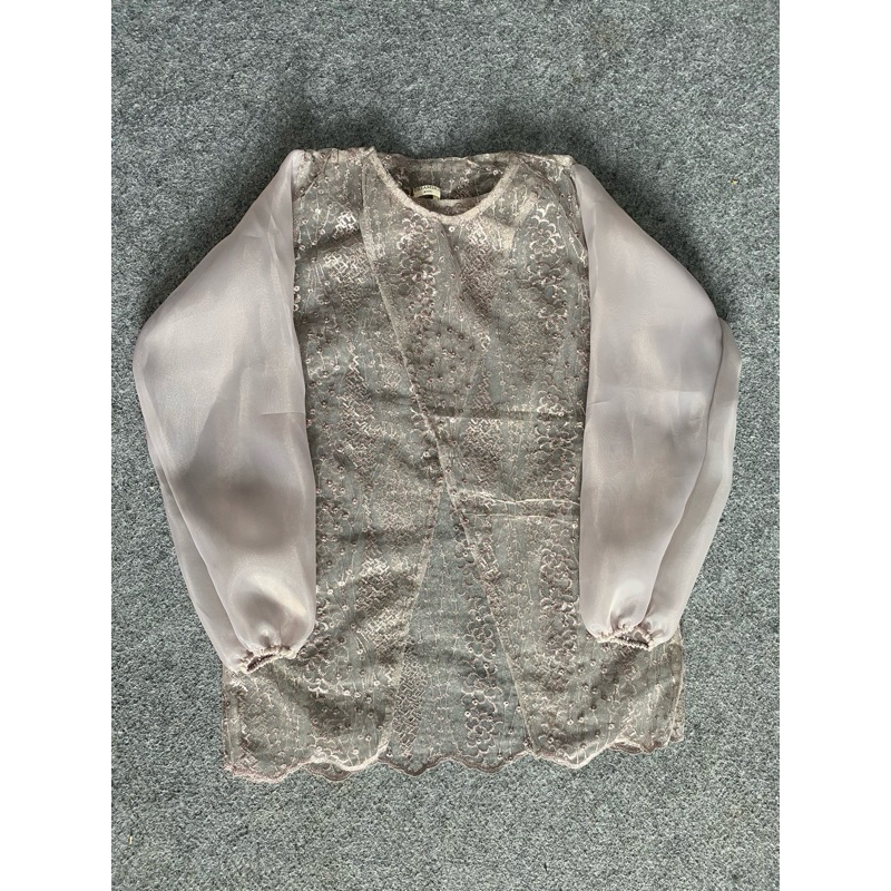 Jual READY STOCK outer organza / outer kondangan / rompi organza ...