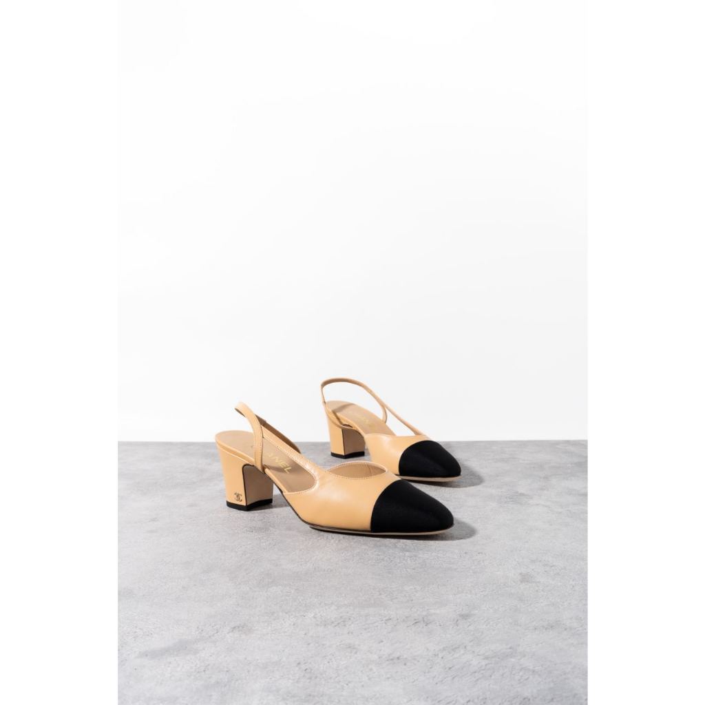 Jual CHANEL Classic slingback 65mm | Shopee Indonesia