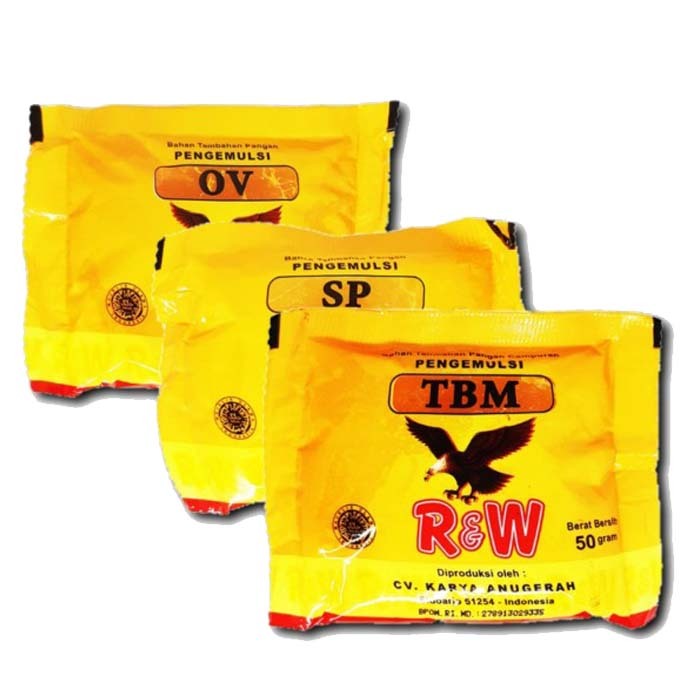 Jual R&W pengemulsi kue 50g / rajawali emulsifier 50g / r&w sp 50g / r ...
