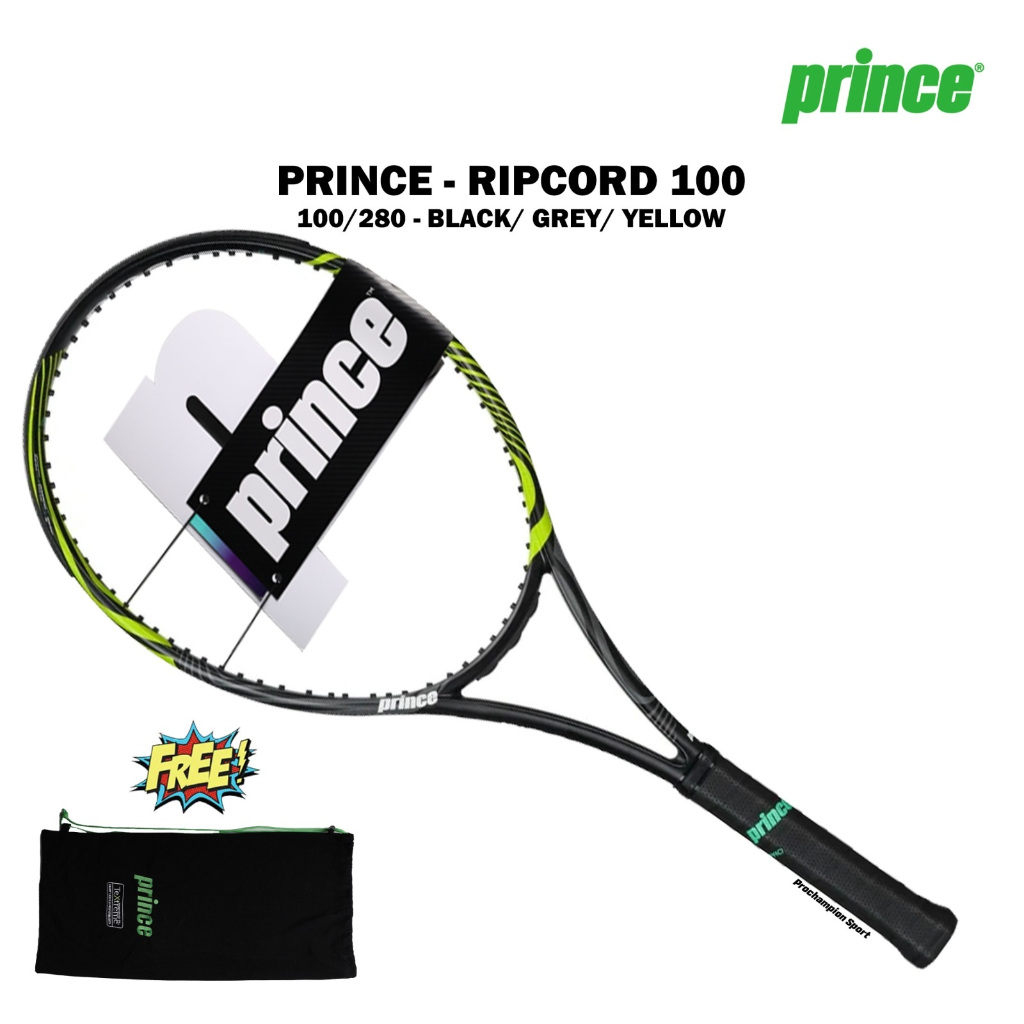 Jual Raket Tenis TENNIS Prince RipCord 100 ( 100" / 280gr ) GREY ...