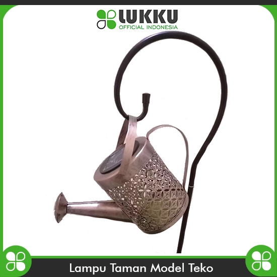 Jual Lampu Taman Dekorasi Model Teko LED Outdoor Garden Kettle | Shopee ...