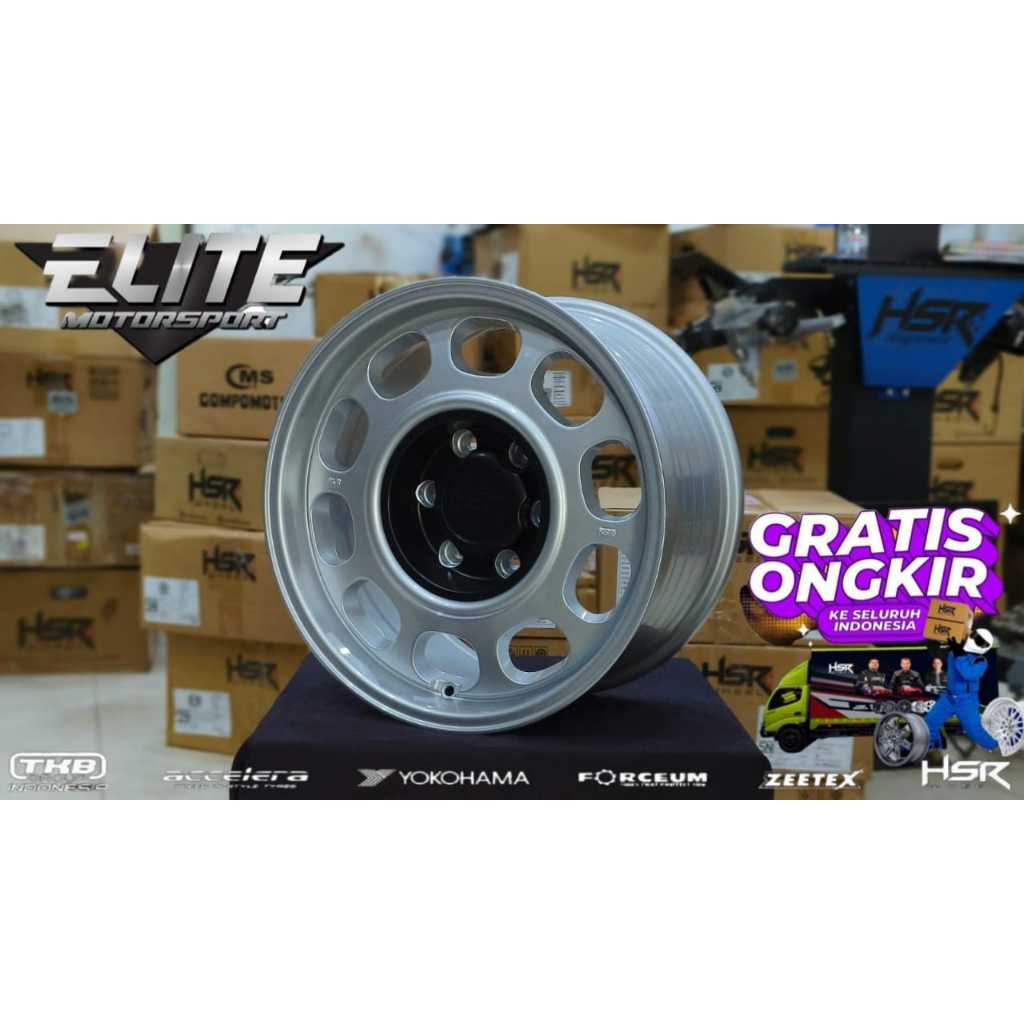 Jual Velg Racing Rally Look R17 Mobil Fortuner Pajero Hilux | Shopee ...