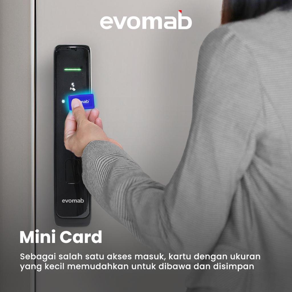 Jual evomab Smart Door Lock Kunci Pintu Digital Fingerprint Bahasa ...