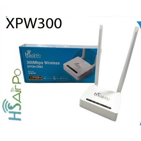 Jual HSAIRPO XPW300 300Mbps wireless 1GE+WIFI 2.4 XPON ONU / ONT ...