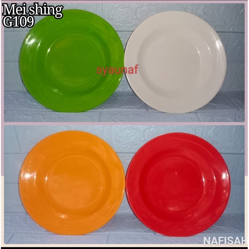 Jual piring makan melamine meishing (harga untuk 1 lusin) | Shopee ...