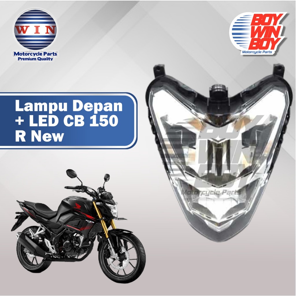 Jual LAMPU DEPAN CB 150 R NEW MERK WIN | Shopee Indonesia