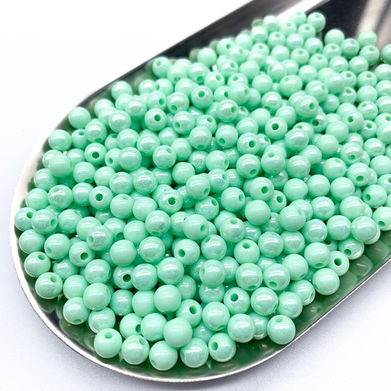 Jual Mutiara sintetis 100 PCS warna permen DIY gelang manik-manik ...