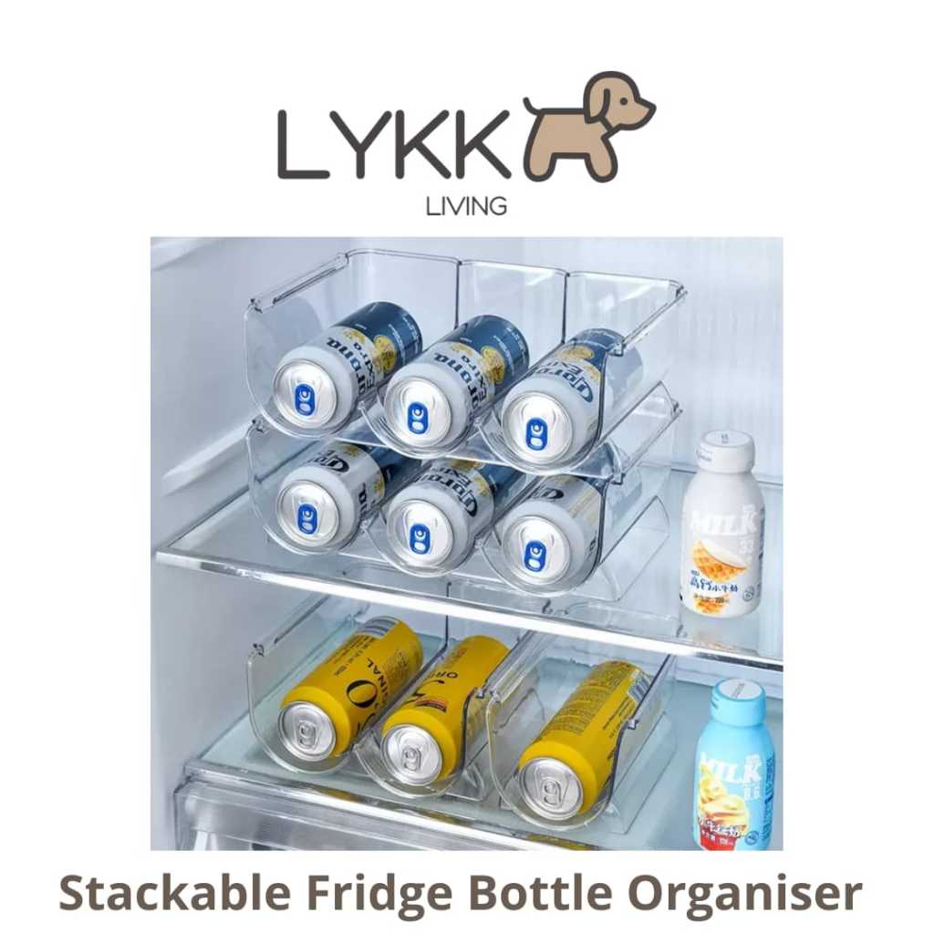 Jual Stackable Fridge Bottle Organiser - Rak Botol Minum Susun ...