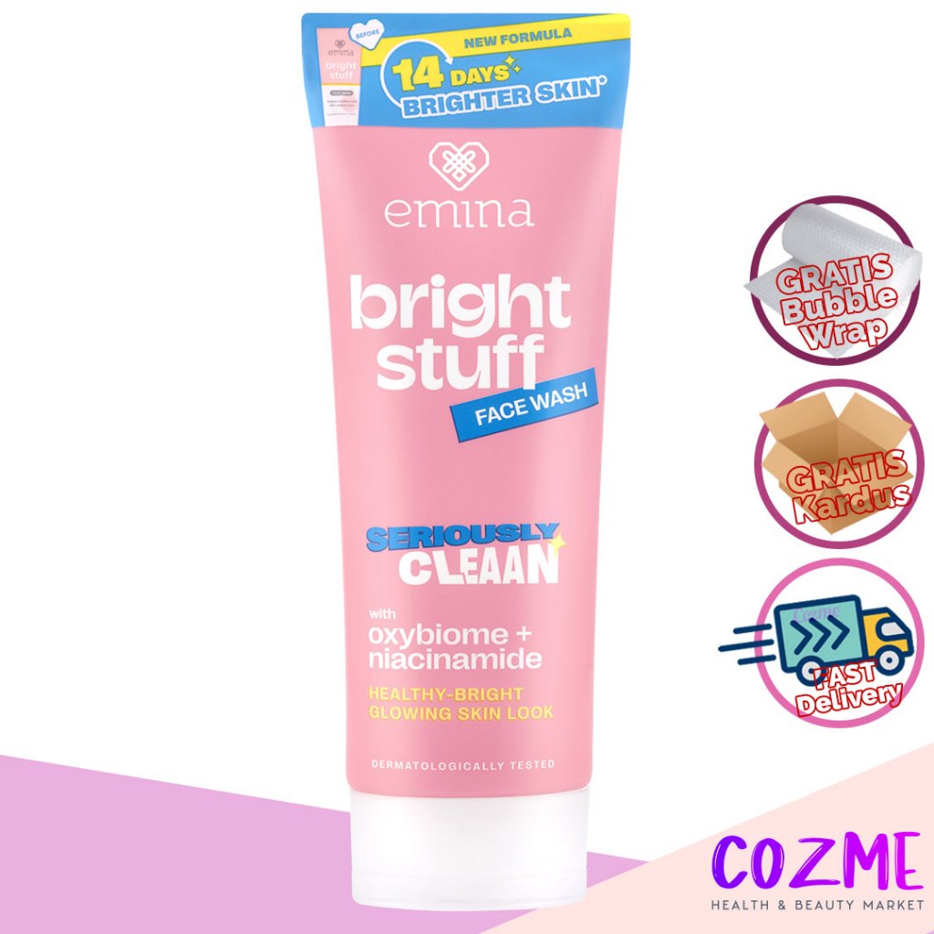 Jual EMINA Bright Stuff Face Wash [NUZ] | Shopee Indonesia