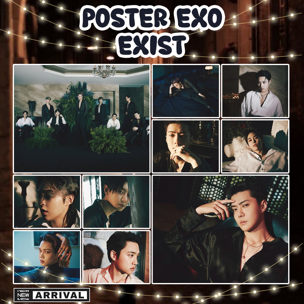 Jual Poster EXO EXIST - Poster Kpop A4 A5 A6 Murah (Part A) | Shopee Indonesia