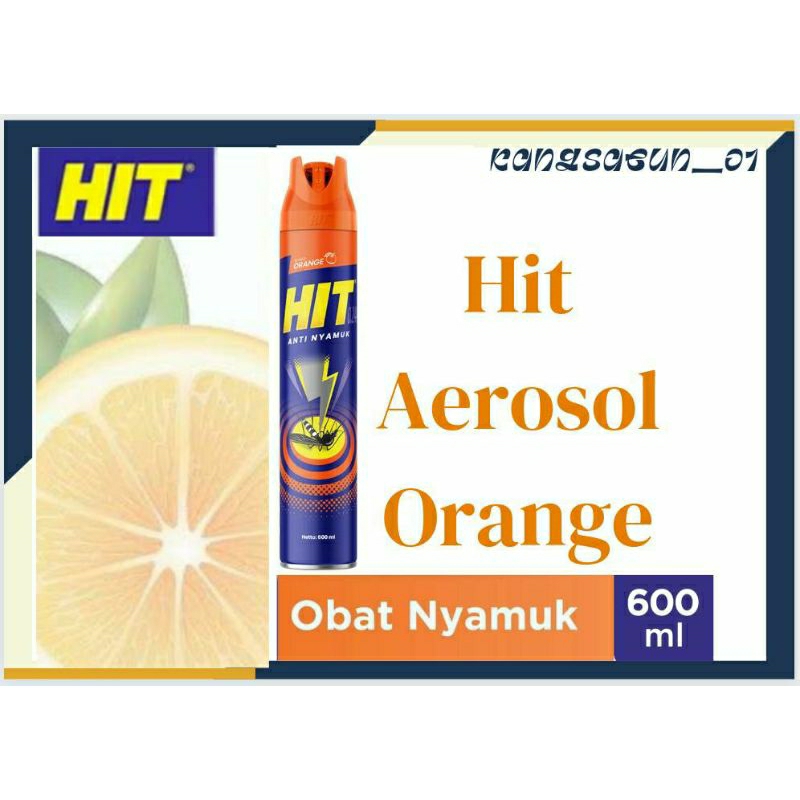Jual Hit Aerosol Orange 600 ml HIT 600ml | Shopee Indonesia