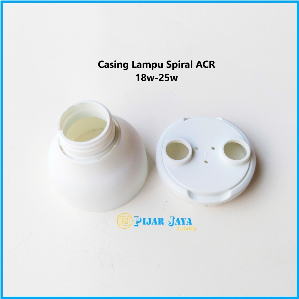 Jual Casing Lampu LHE Spiral 18 23 Watt ACR Kap Kop Kesing Lampu ...
