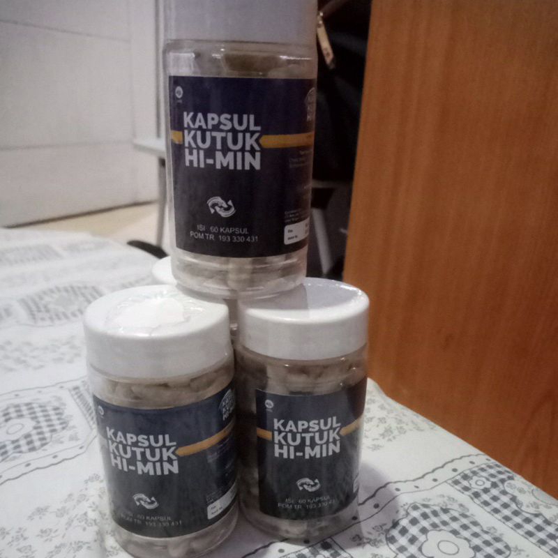 Jual KAPSUL KUTUK HI-MIN IKAN 60 Kapsul GABUS KAYA PROTEIN ALBUMIM ...