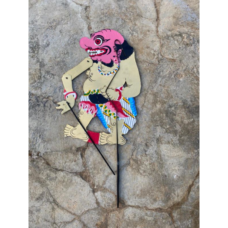 Jual WAYANG BUTO PUNUK WAYANG DUPLEX STANDAR MAINAN ANAK HIASAN DINDING ...