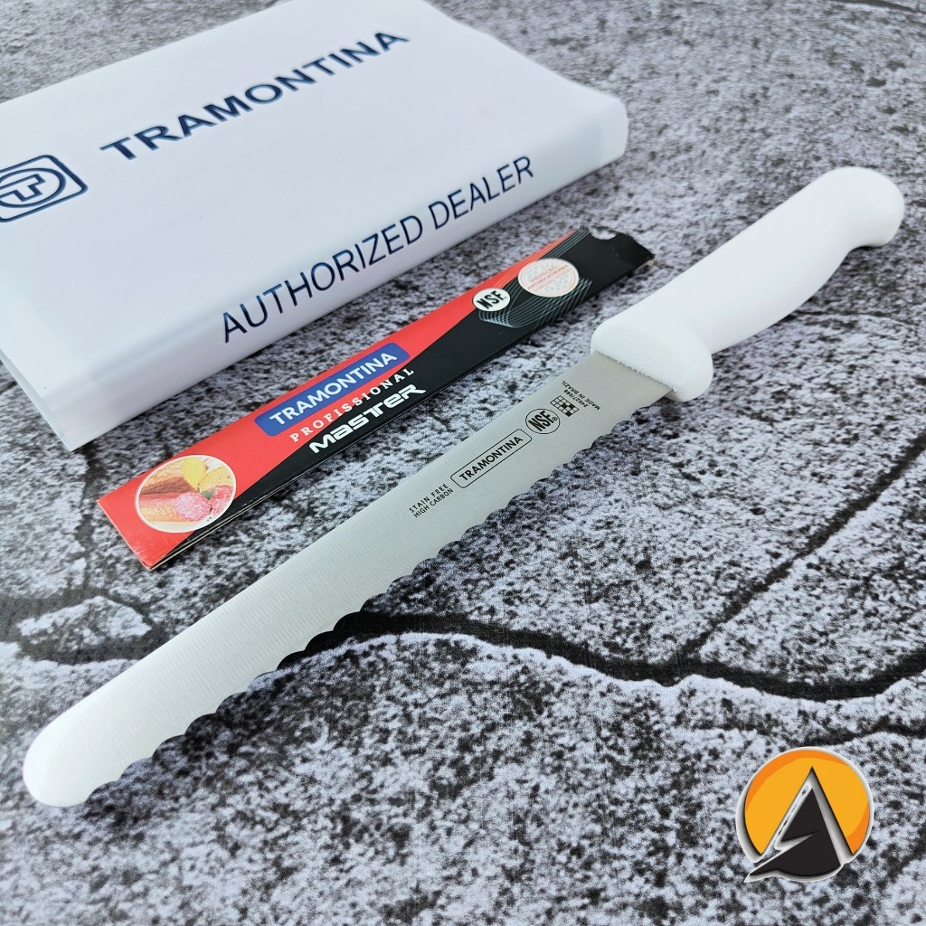 Jual Pisau roti cake bread Knife tramontina prof master 8" original ...