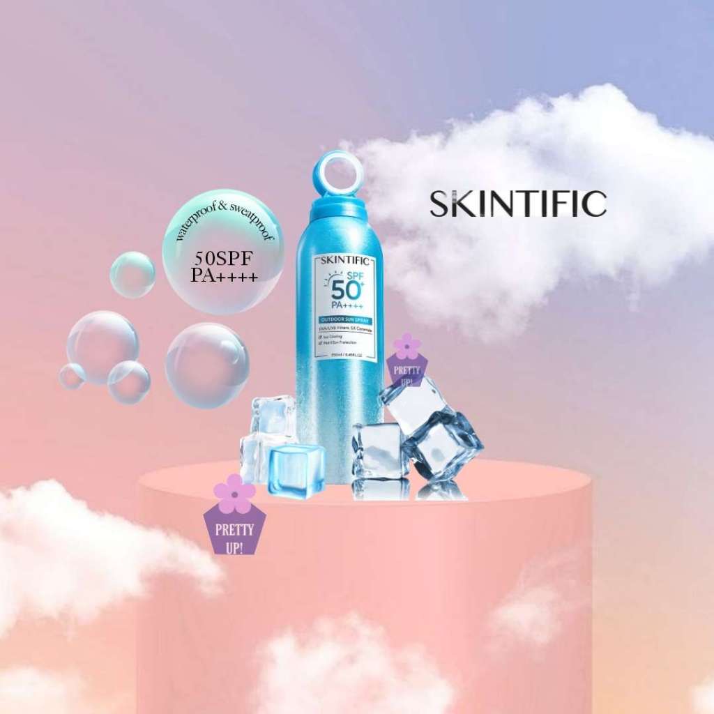 Jual SKINTIFIC Outdoor Sunscreen Spray SPF 50+ PA++++ sunscreen UVA/UVB ...