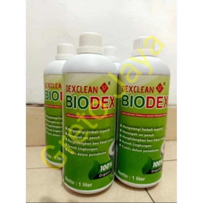 Jual BIODEX 1000ml Cairan Penghilang Bau Pengurai Limbah Anti Sumbat ...