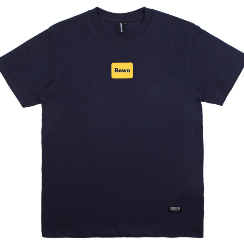 Jual Rown Division Stockroom T-Shirt - Rowndvsn Kaos Pendek Fillet Navy ...