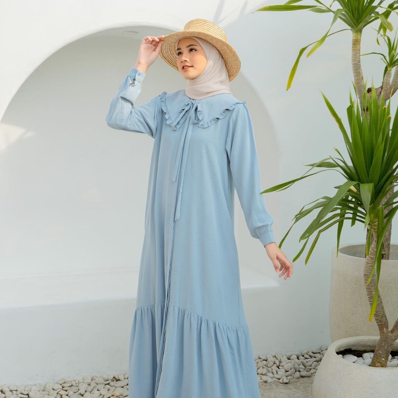 Jual ZALINA DRESS - Fashion Muslim Wanita Gamis Busui Model Terbaru Ala ...