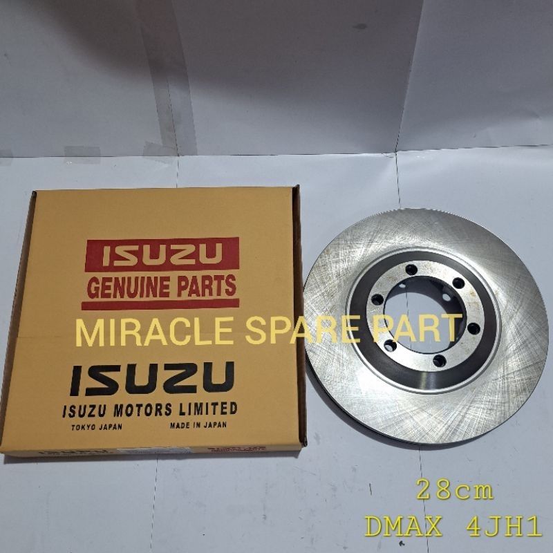 Jual Rotor Disc Brake Piringan Rem Cakram Depan Isuzu DMAX D-MAX 4JH1 ...