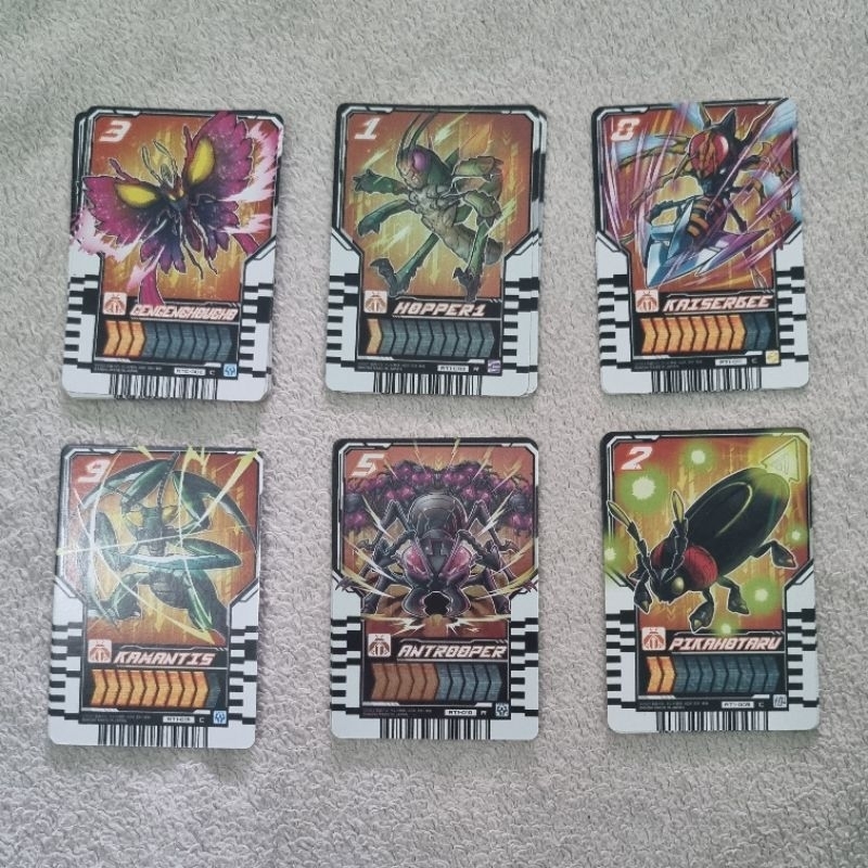 Jual (C/R) Insect Ride Chemy - Ride Chemy Trading Card Kamen rider ...