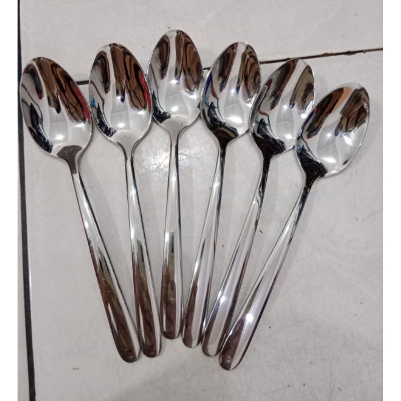 Jual Di jual Murah 6 Pcs Sendok Super Tebal/Sendok Korea/Sendok Teh ...