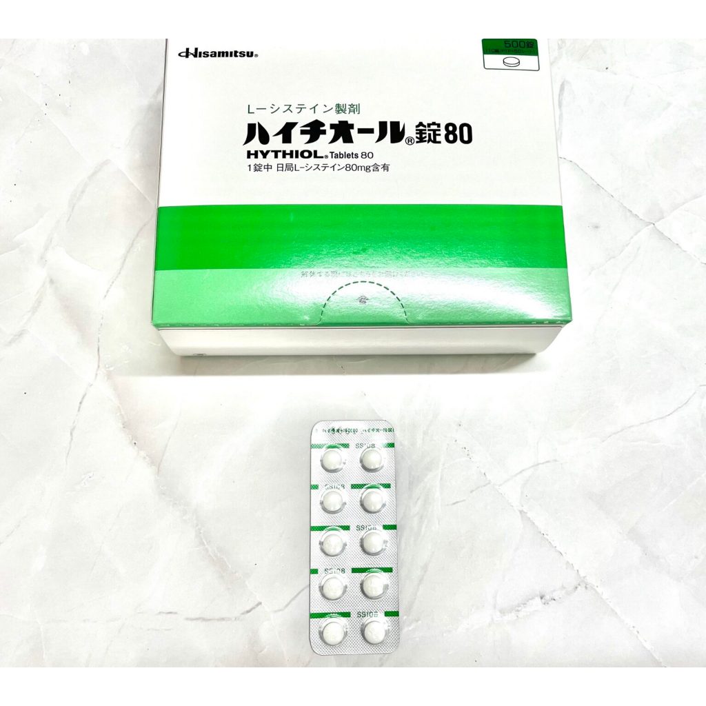 Jual Hisamitsu Hythiol 80mg Blemish Melasma Whitening Treatment Beauty ...