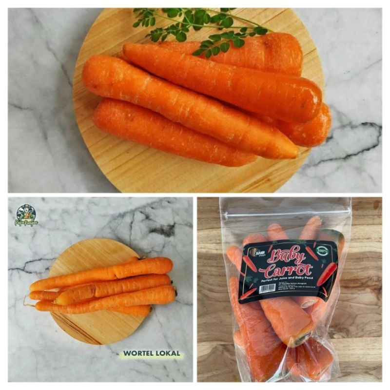 Jual Wortel Lokal | Wortel Brastagi | Baby Carrot Wortel Baby Brastagi ...