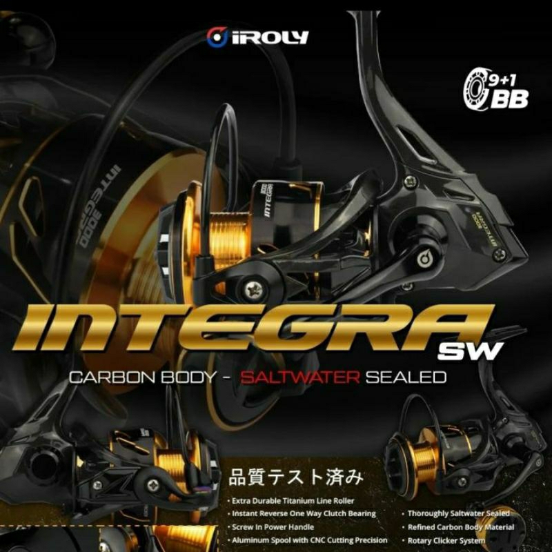 Jual REEL IROLY INTEGRA SIZE 3000, 4000 | Shopee Indonesia