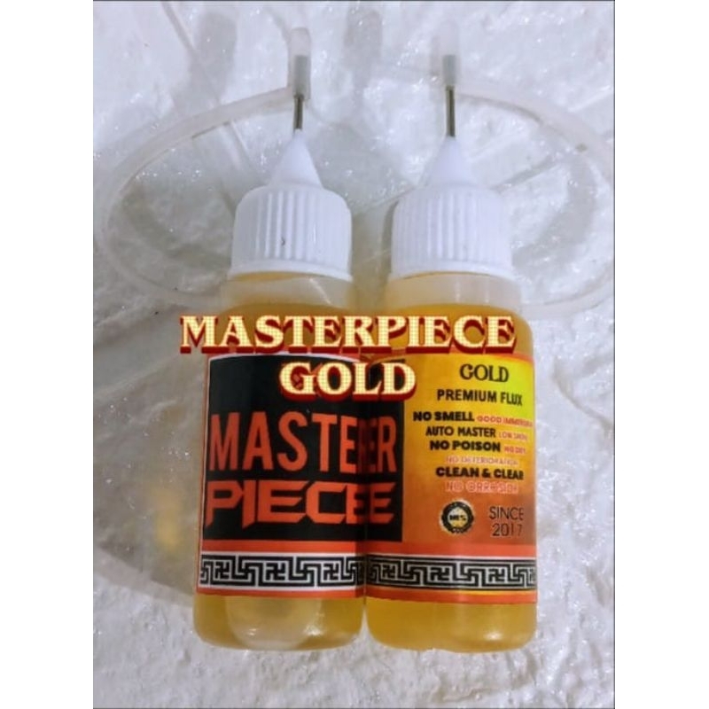 Jual FLUX CAIR SOLDER MASTERPIECE KEMASAN BOTOL POP UP 10ML | Shopee Indonesia