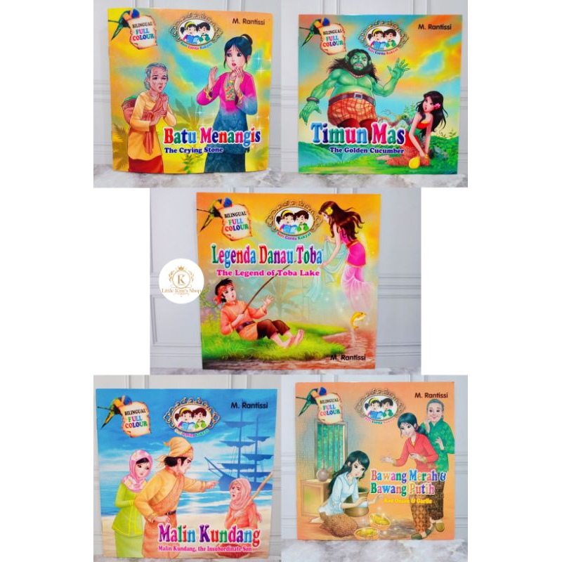 Jual Buku Cerita Anak / Buku Cerita Rakyat Bilingual Full Colour ...
