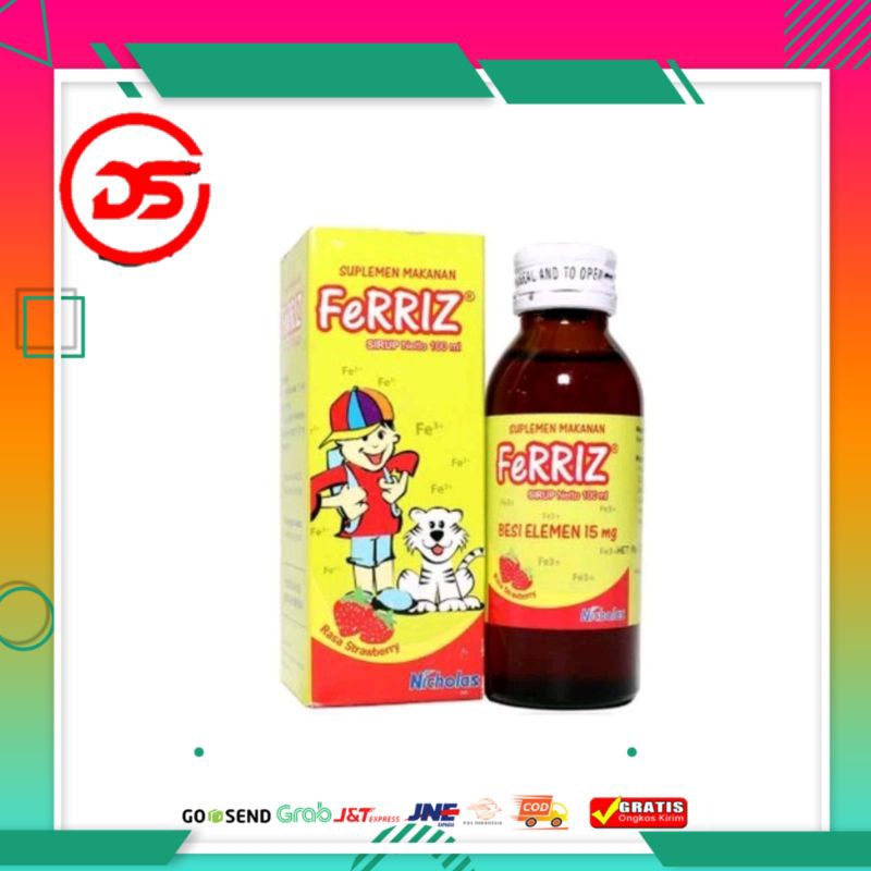 Jual Ferriz Syrup Rasa Strawberry 100ml | Shopee Indonesia