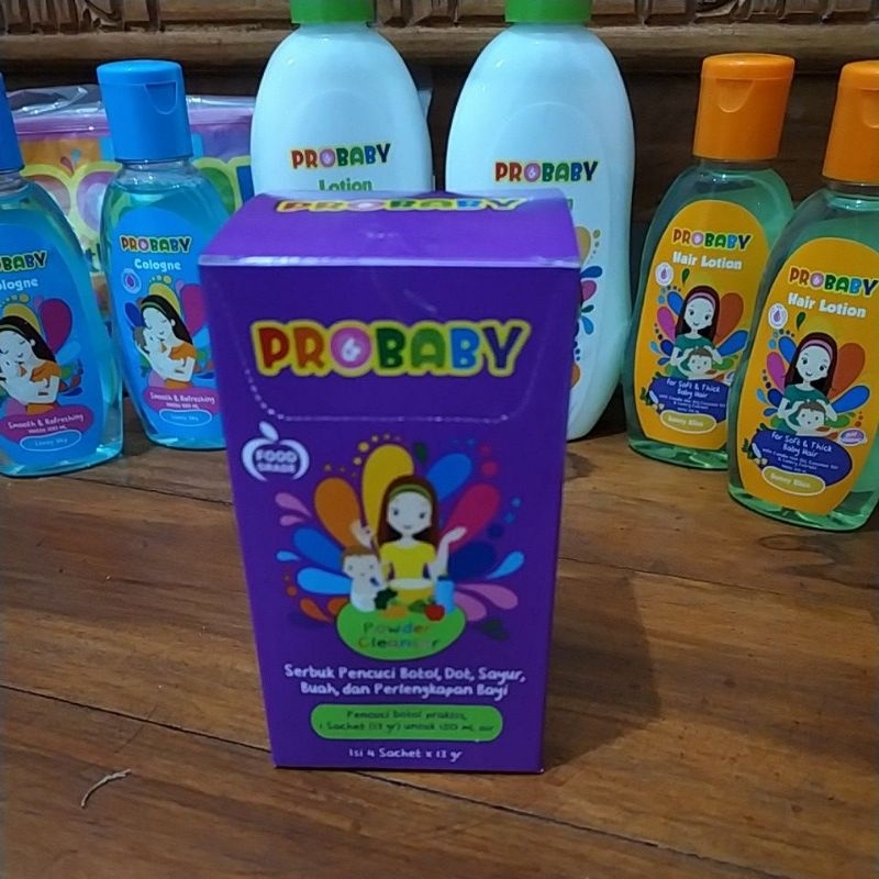 Jual PROBABY POWDER CLEANSER BOX PAKET ISI 4 PROMO | Shopee Indonesia