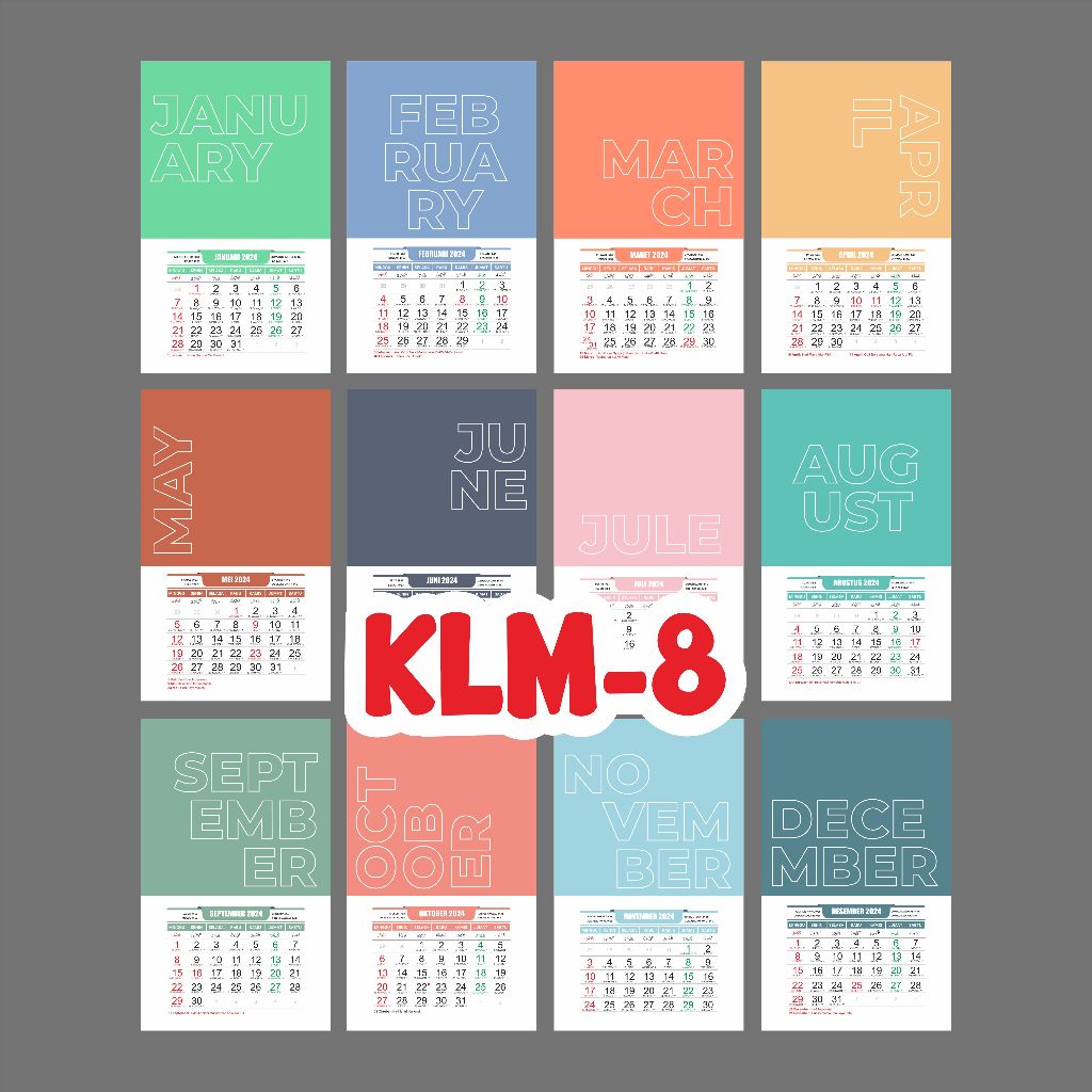 Jual Kalender Meja Mini aesthetic - kalender aesthetic mini | Shopee ...