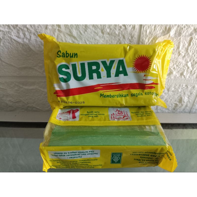 Jual Sabun Batang Surya/ sabun Hijau jadul/ sabun Ajaib Makassar ...