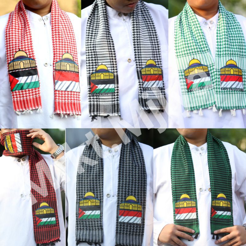 Jual Syal palestina / syal palestina premium / syal palestina katun ...