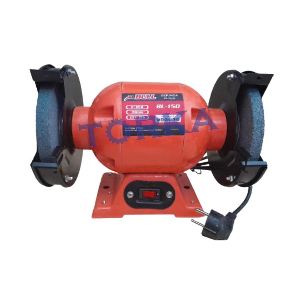Jual Bench Grinder BULL BL150 Gerinda Duduk 6inch | Shopee Indonesia