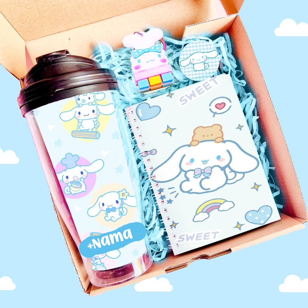 Jual PAKET BOX HAMPERS CINNAMOROLL | HAMPERS CINNAMOROLL | PAKET KADO ...