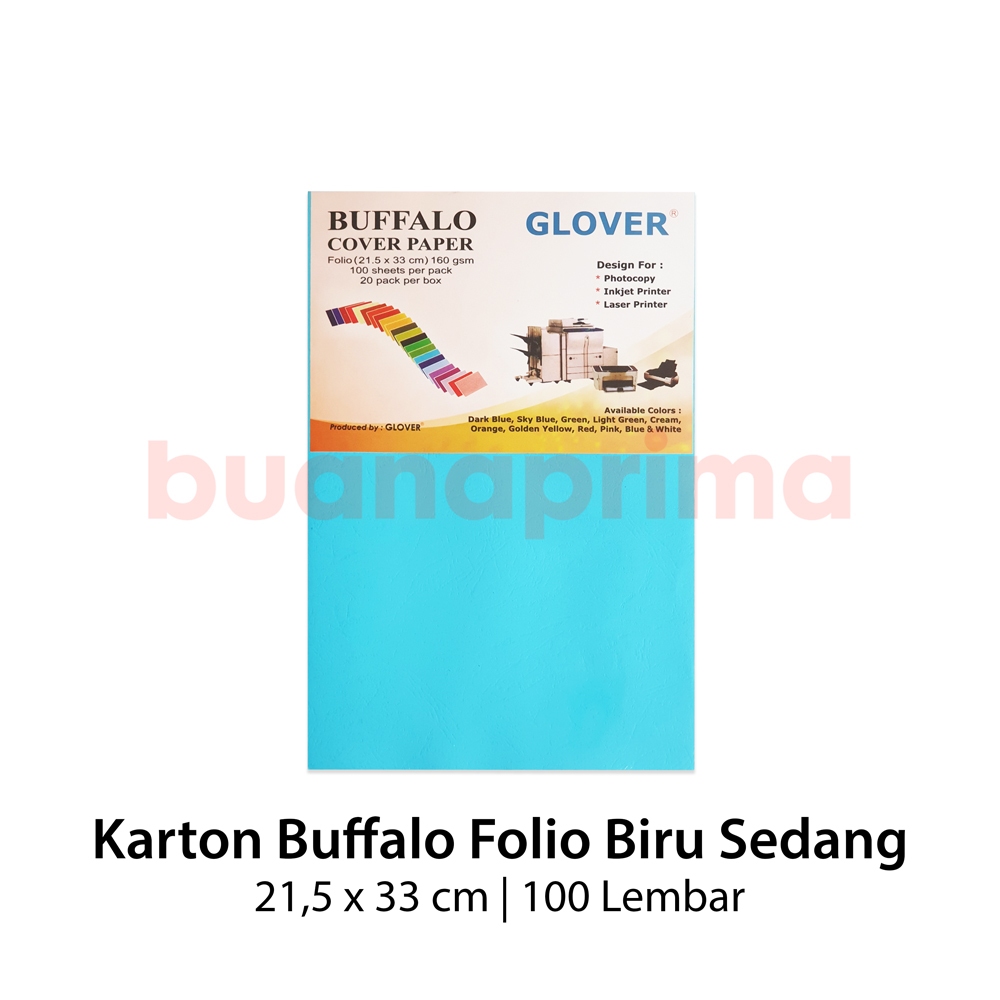 Jual Karton Buffalo Folio Kertas Jeruk F4 Warna Kuning PU Merah Tua ...