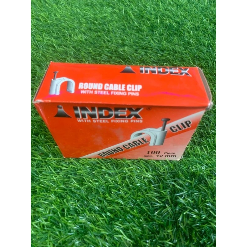 Jual KLEM KABEL INDEX NO 12 MM SADEL PAKU BETON (100) | Shopee Indonesia